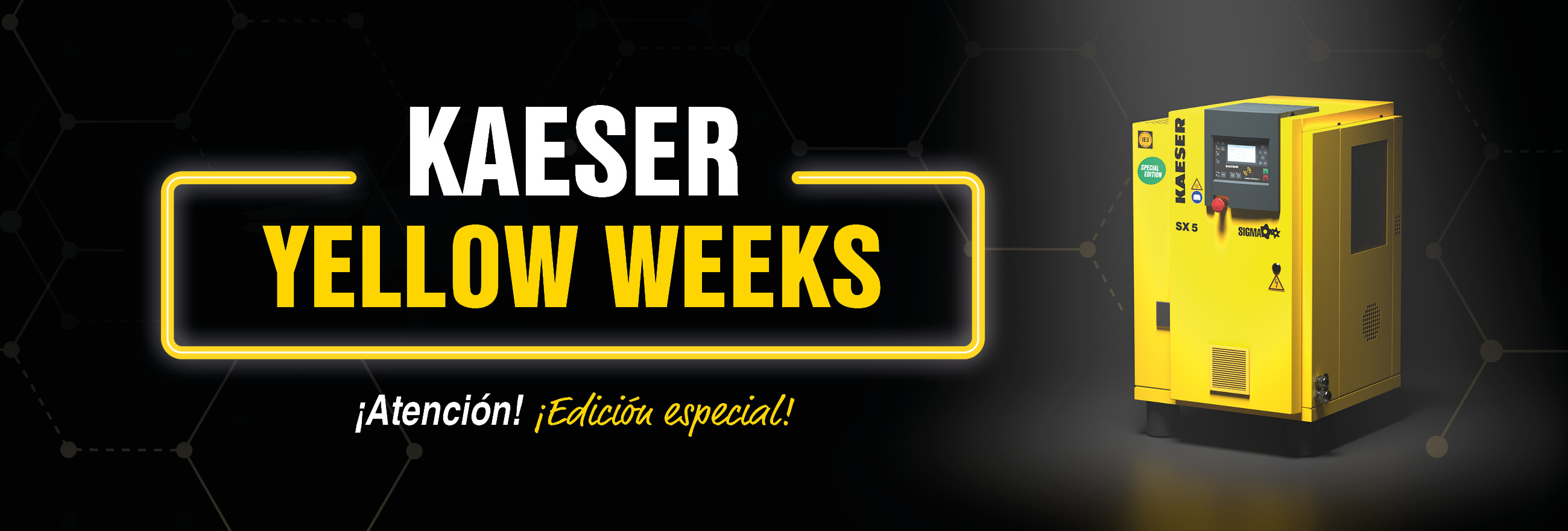 KAESER YELLOW WEEKS - Edición Especial con descuento por eficiencia